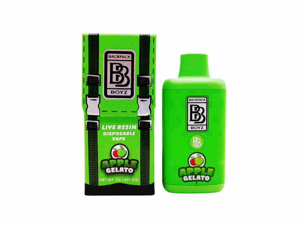Apple Gelato 2G Live Resin Disposable Vape - Backpack Boyz Dispensary